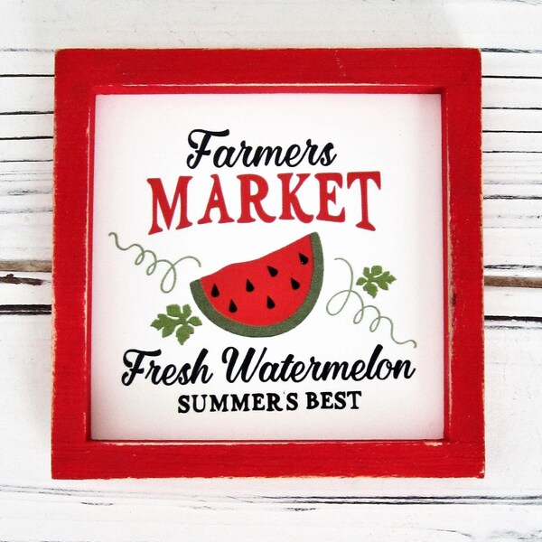 Watermelon Sign - Etsy