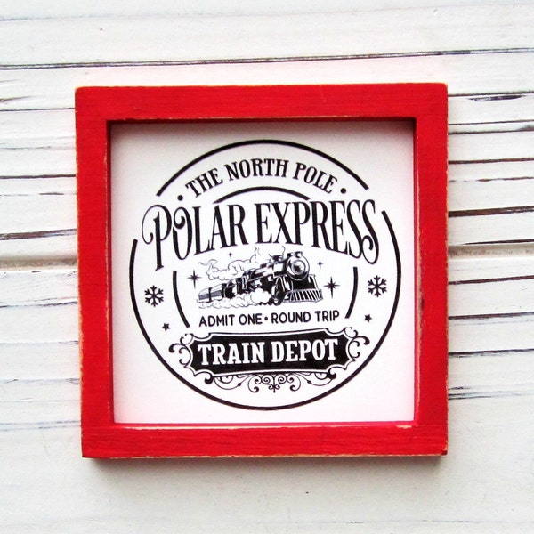 Polar Express Sign - Etsy