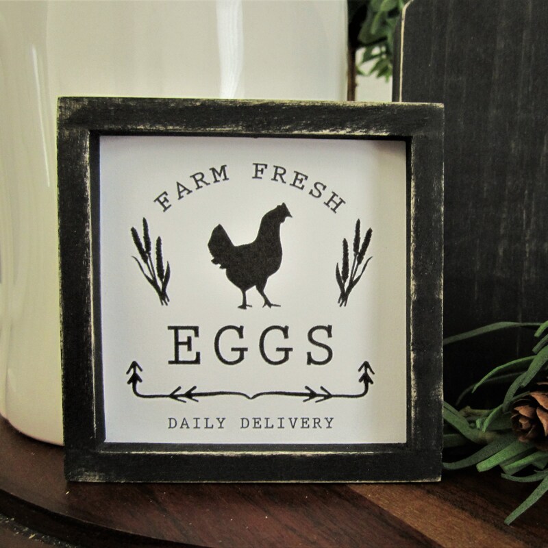 Fresh Eggs Sign - Etsy