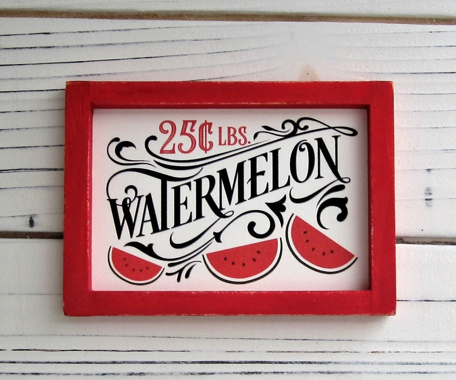 Watermelon Sign Tiered Tray Sign Sign for Tiered Tray - Etsy