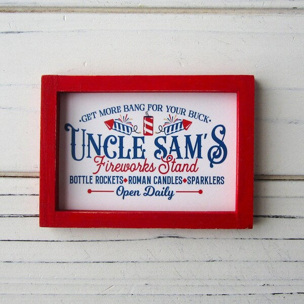 Uncle Sam Fireworks - Etsy