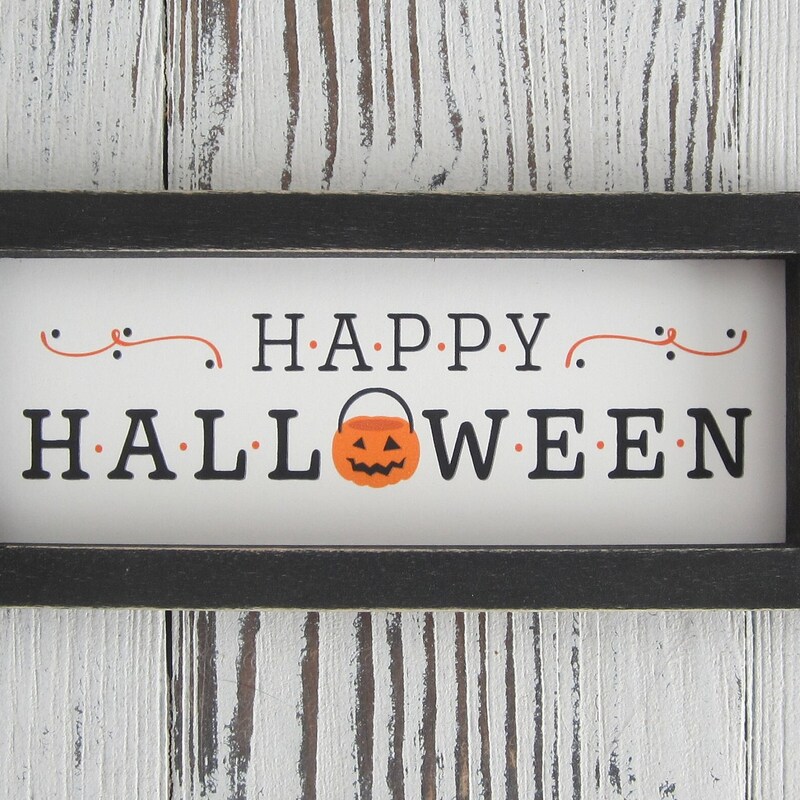Happy Halloween Sign - Etsy