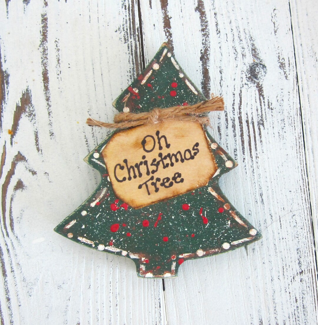 Miniature Wood Tree, Oh Christmas Tree, Mini Wood Tree, Tiered Tray ...