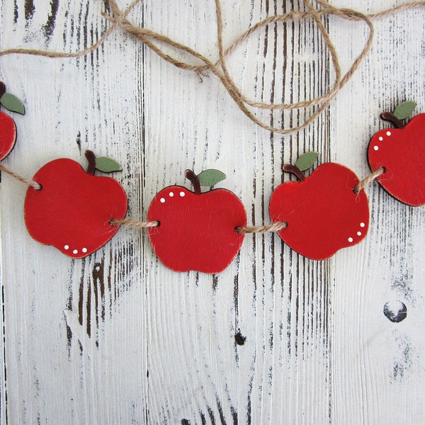 Apple Garland - Etsy