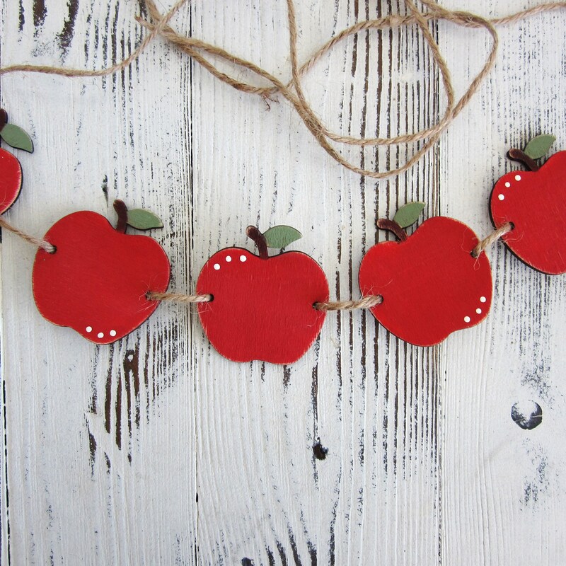 Apple Garland - Etsy