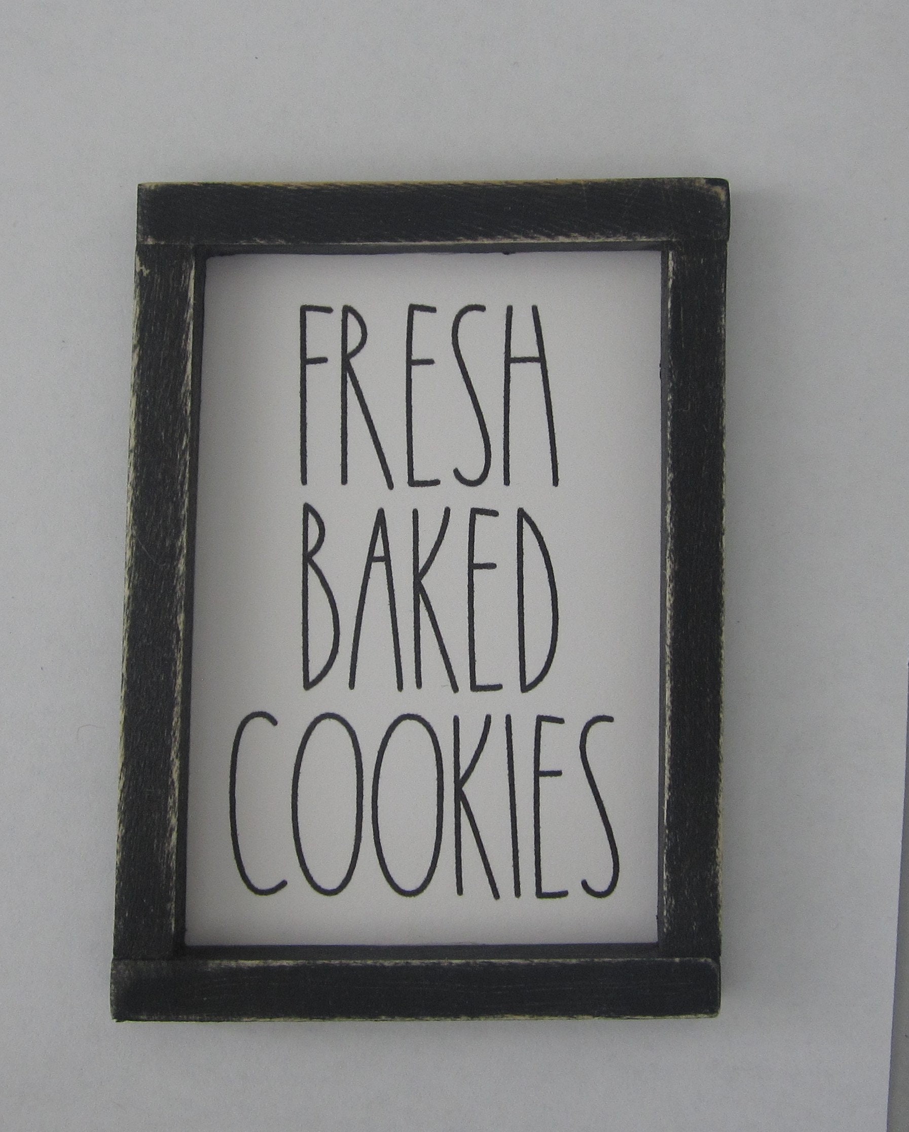 Fresh Baked Cookies Tiered Tray Sign Farmhouse Decor Mini - Etsy