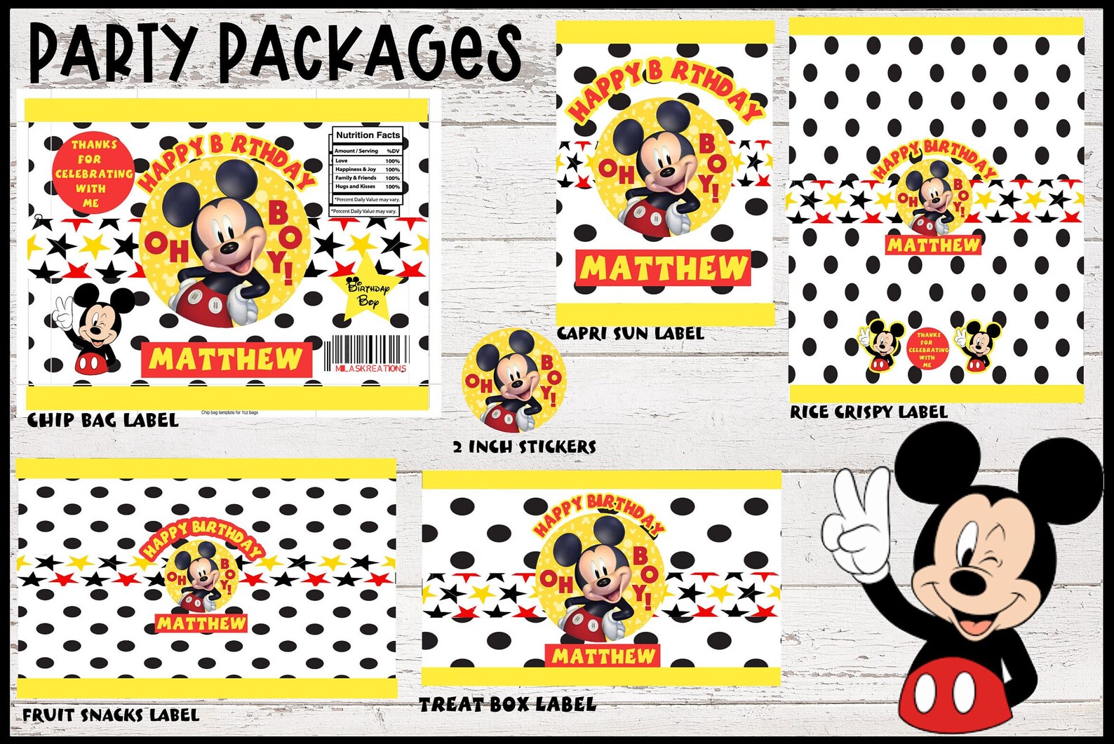 Mickey Minnie Mason Jars Centerpiece | Etsy