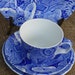 Spode Blue Room Series Cup Saucer Rare Sunflower 4 Piece Pattern Iconic ...