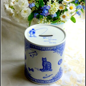 Spode EDWARDIAN CHILDHOOD Porcelain Money Saving Box Baby Shower ...