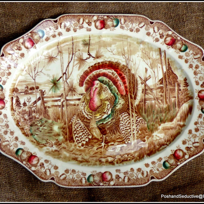 Brown Platter - Etsy