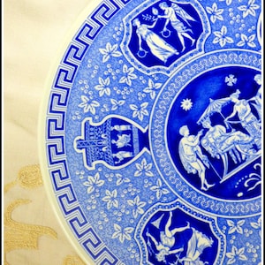 Cake Serving Plate Spode Blue Room Collection GREEK Pattern 10 ...