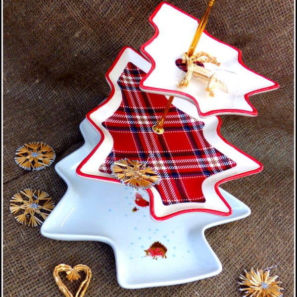 Tartan Tiered Stand - Etsy