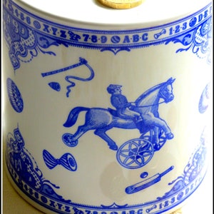 Spode EDWARDIAN CHILDHOOD Porcelain Money Saving Box Baby Shower ...