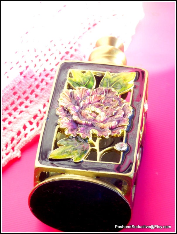 Exquisite and Stunning Beautifully Enamelled Luxury Compact - Etsy UK