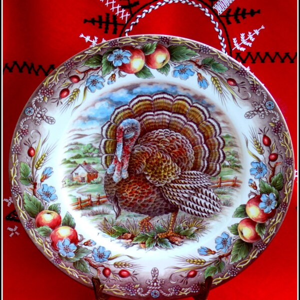 Royal Stafford Turkey Dinner Plates - Etsy