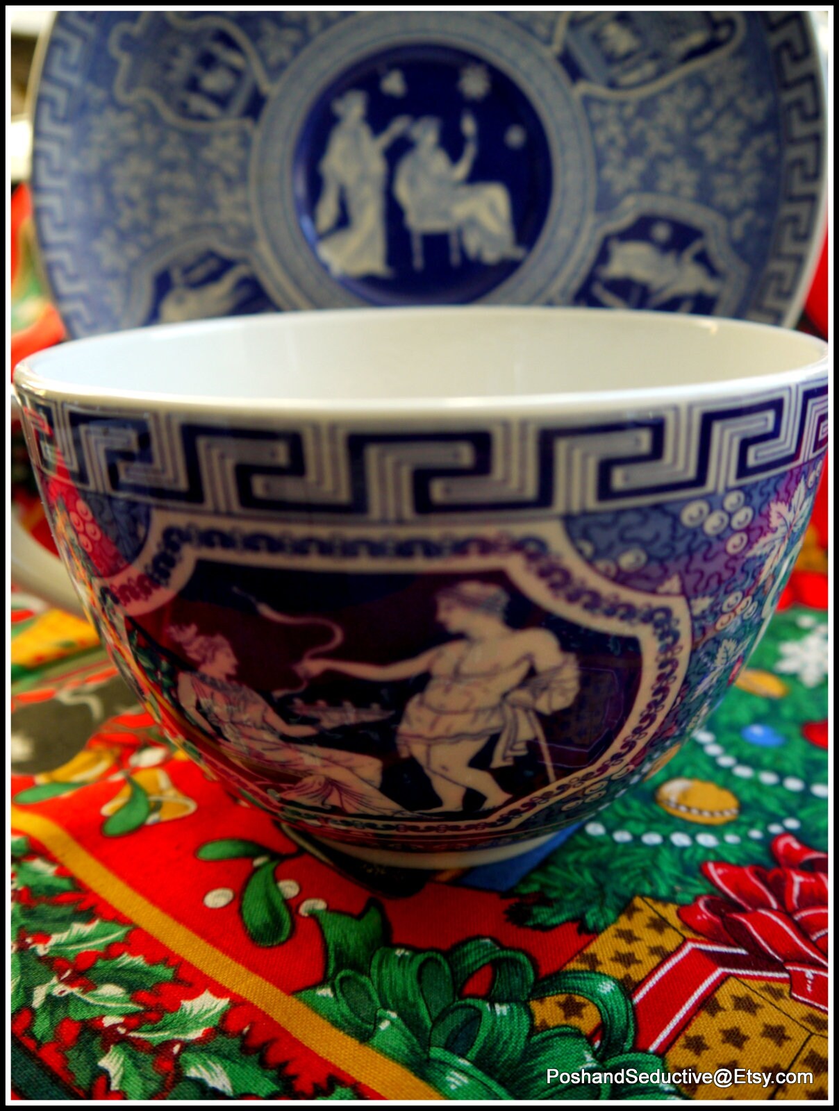 Spode Jumbo Breakfast Cup 20 Fluid Oz (0.57 L) Capacity Blue Room ...