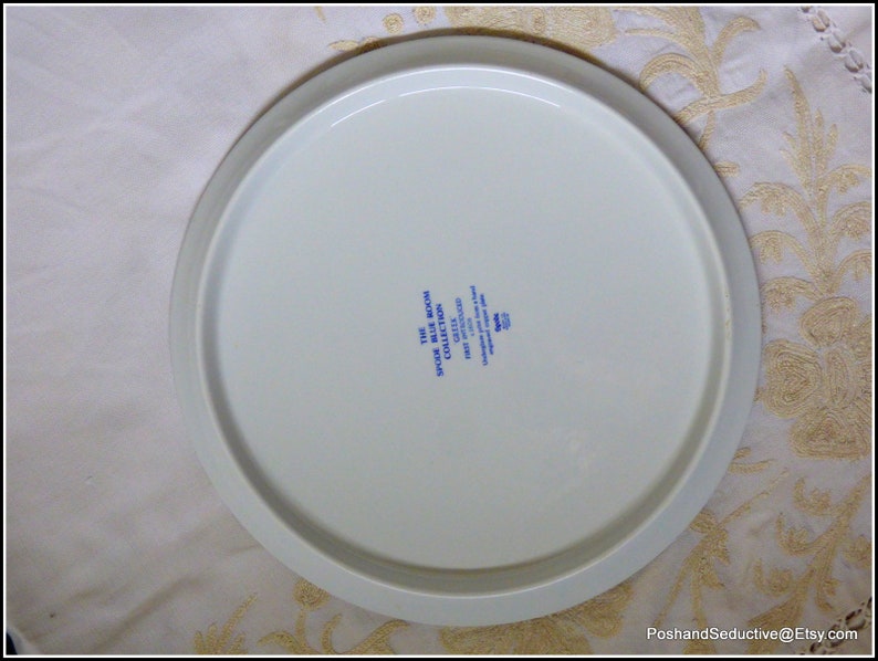 Cake Serving Plate Spode Blue Room Collection GREEK Pattern 10 ...