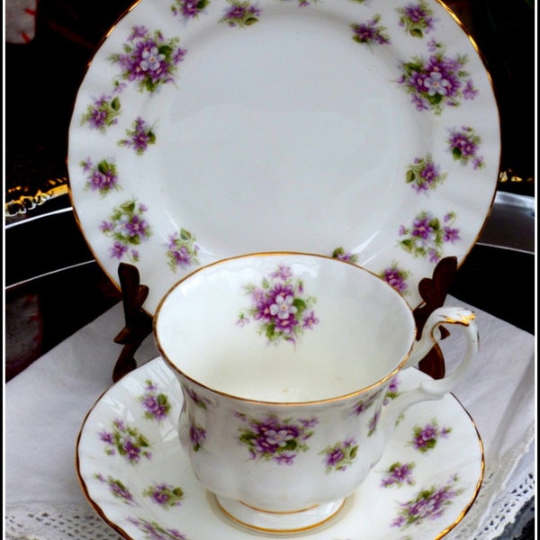 Violet Tea Cup - Etsy