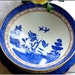 Display Cabinet Cobalt Dinner Plates Pair Caverswall Fine English China ...