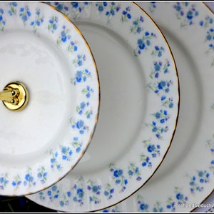 Royal Albert Memory Lane China Pattern Three Tier Cake Stand Vintage ...