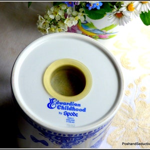 Spode EDWARDIAN CHILDHOOD Porcelain Money Saving Box Baby Shower ...