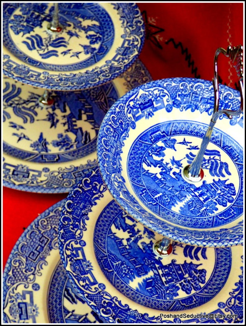 Blue Willow English Ironstone Tableware Iconic Pattern China Variation ...
