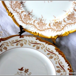 Display Cabinet Antique Dinner KING'S PLATE by Coalport Fine English ...