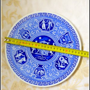 Cake Serving Plate Spode Blue Room Collection GREEK Pattern 10 ...