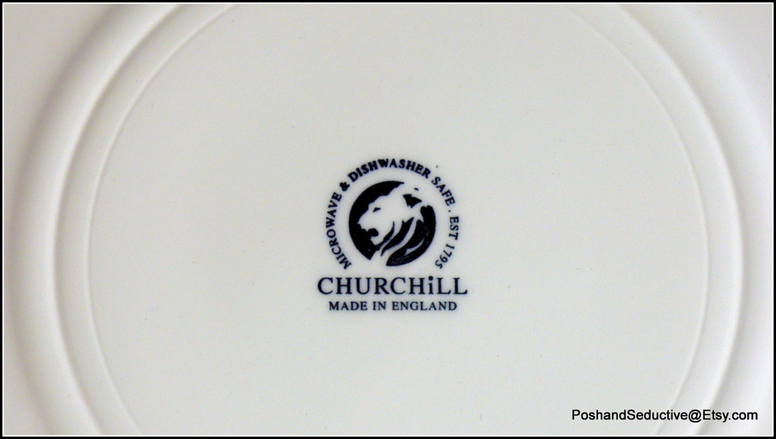 Churchill's Famous blue Willow Pattern | Etsy