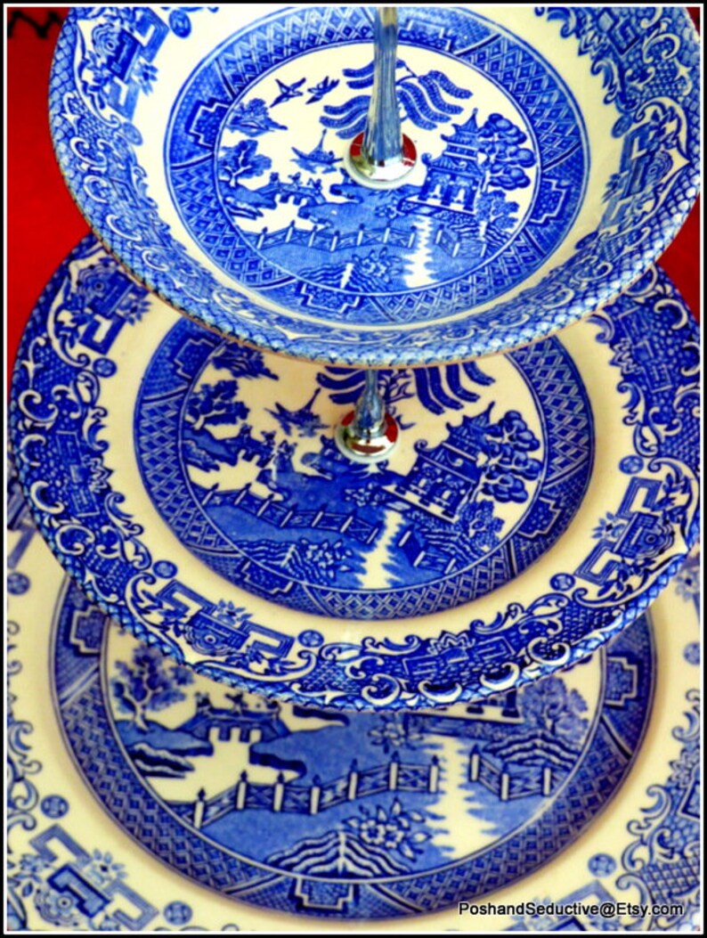 Blue Willow English Ironstone Tableware Iconic Pattern China - Etsy