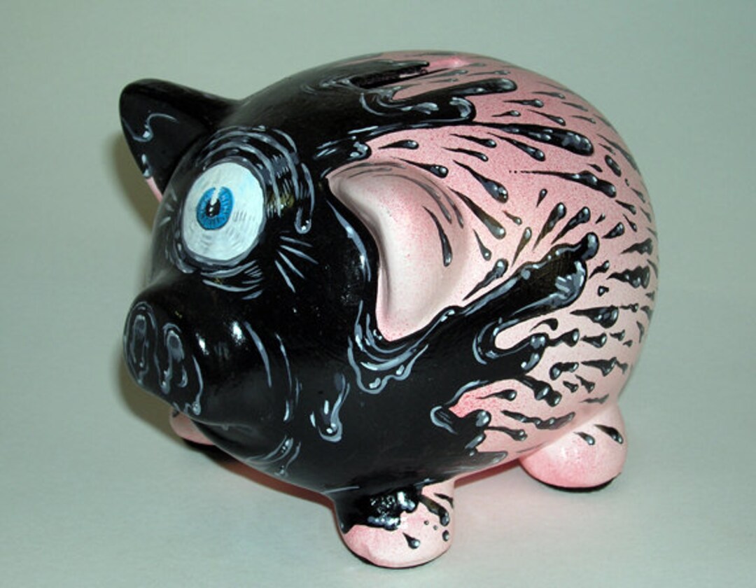 Splat Pig... Here's Mud in Yer Eye! - Etsy