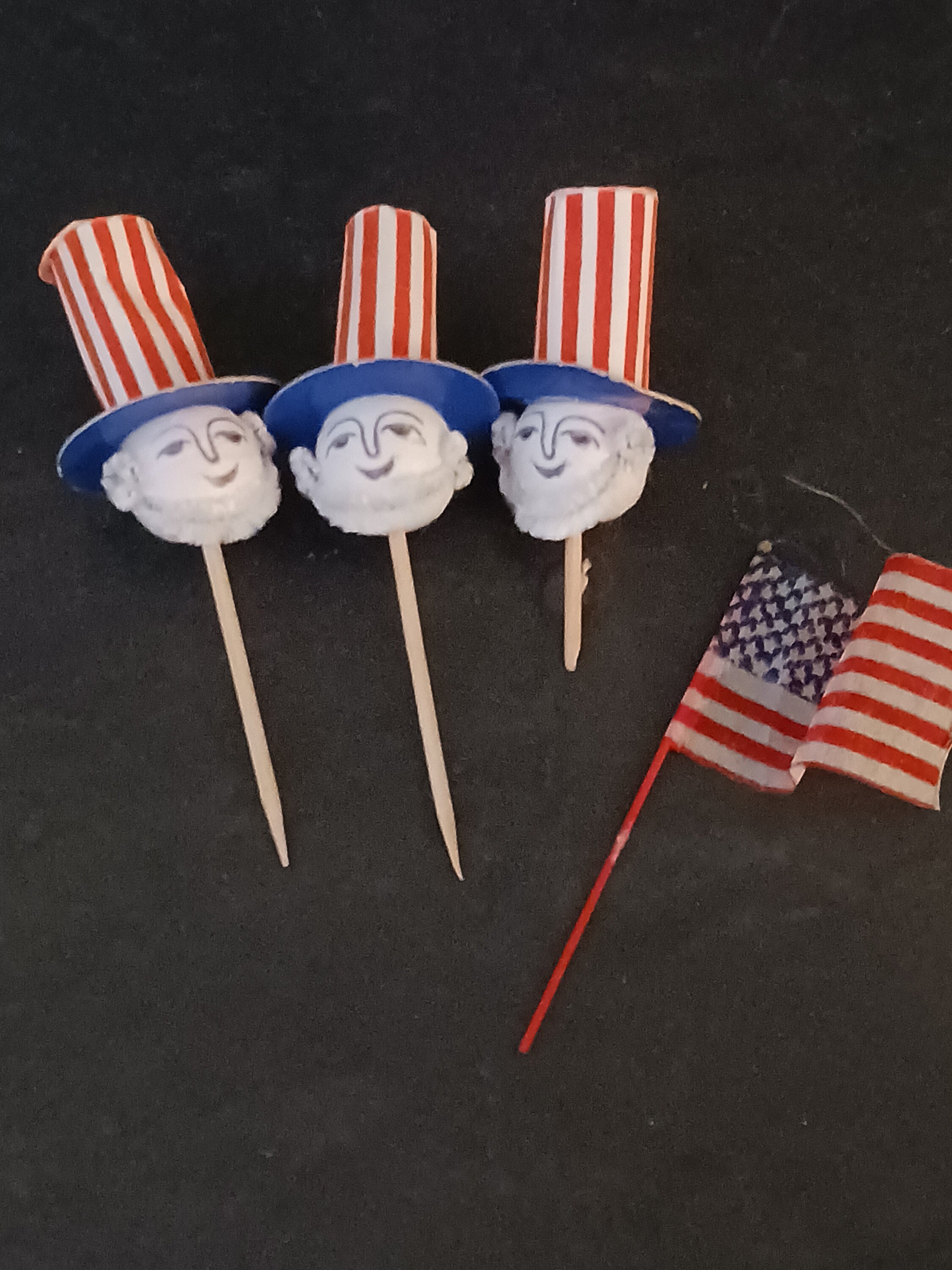 Vintage Uncle Sam Picks Silk Flag - Etsy