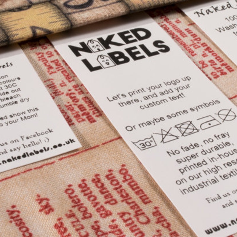 Custom Fabric Labels - Etsy