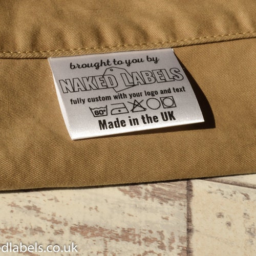 Custom Clothing Labels // Bespoke Printed Clothing Labels | Etsy