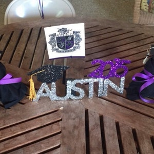 Personalized Graduation Centerpiece, Keepsake, & Photo Holder/balloon ...