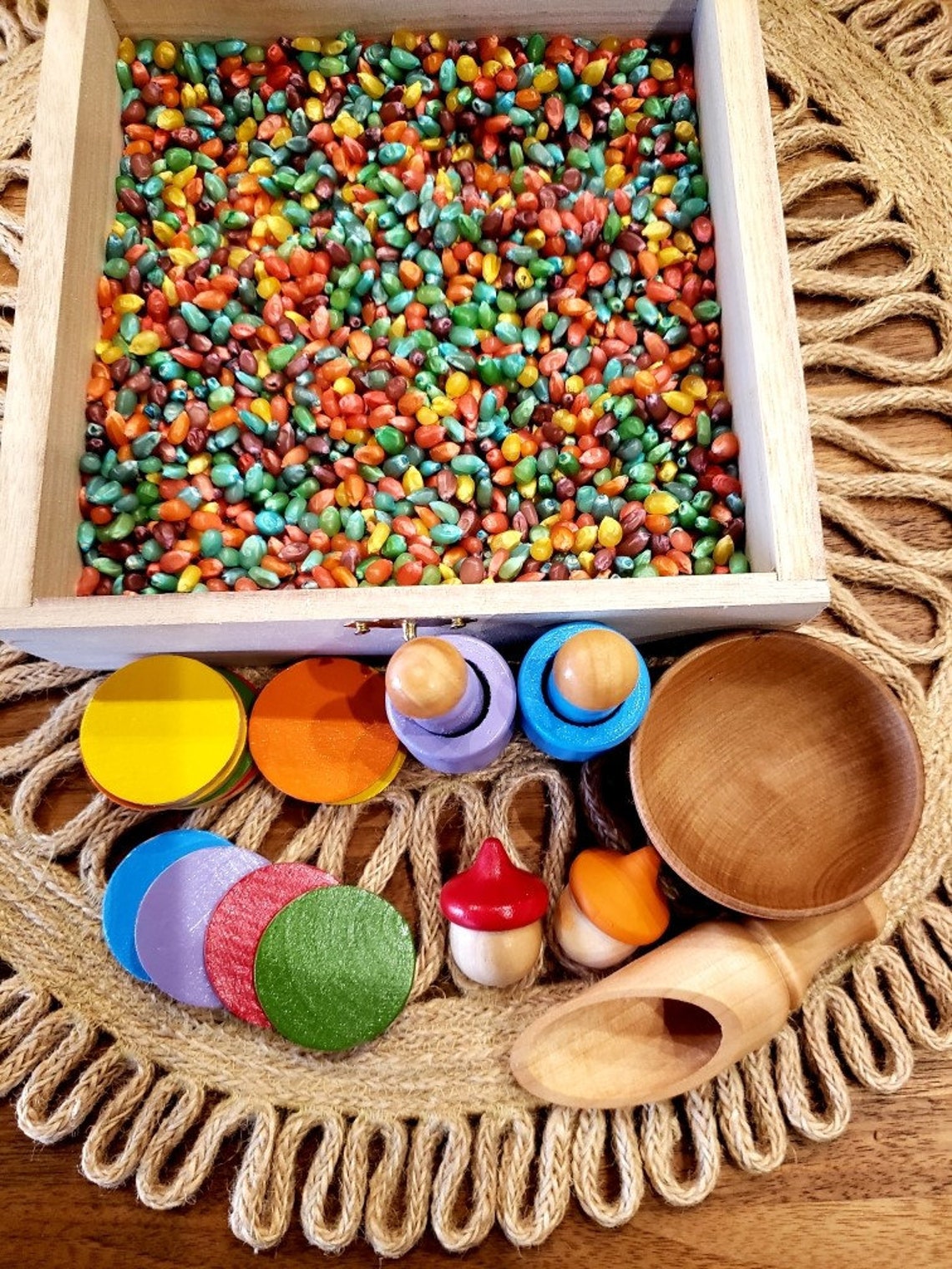 Sensory Starter Bin Tool Kit Practical Life Fine Motor - Etsy