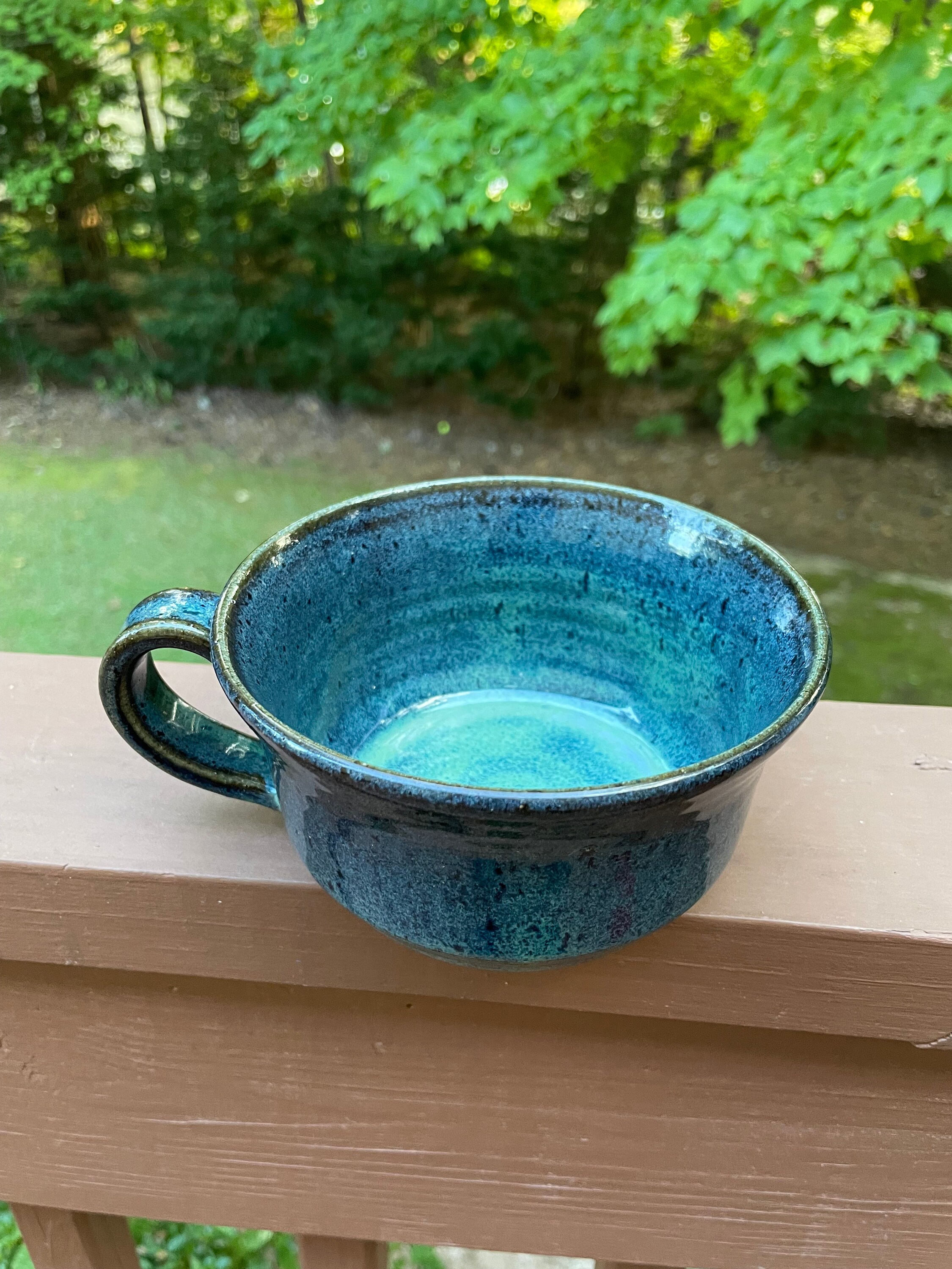 Pottery Mug/ Strasburg Va/ Cory / Seagrove Marley / Overlace North ...