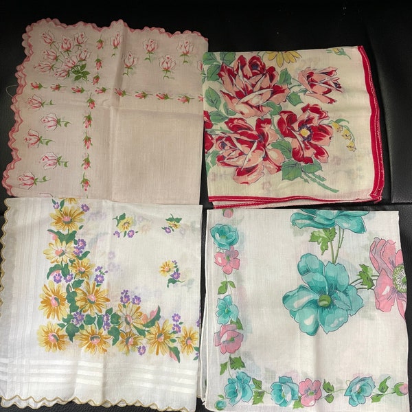 Handkerchief Floral - Etsy