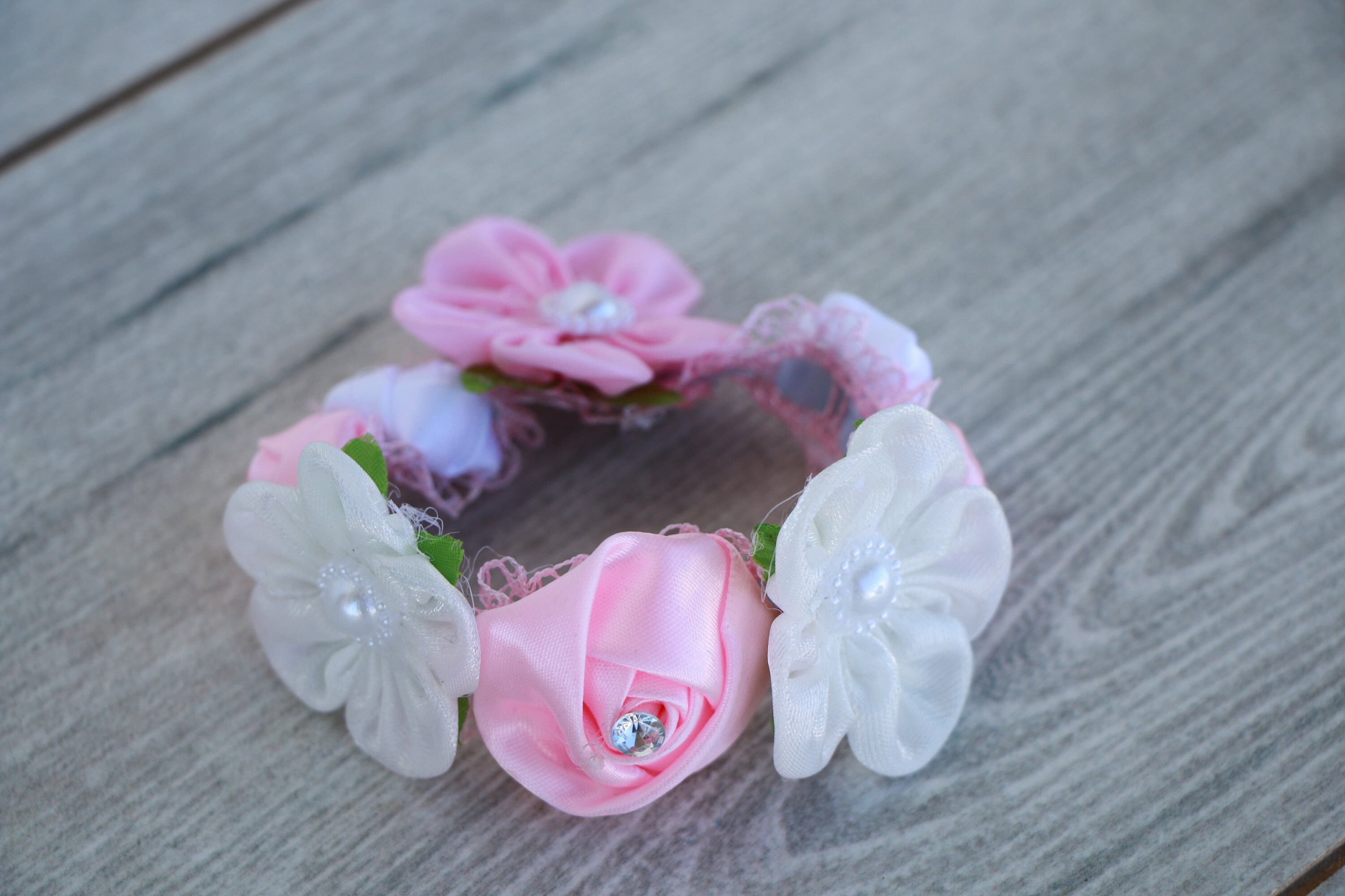 Hair Bun Wrap, Floral Bun Wrap, Bun Holder, Dance Hair Flowers, Bun ...