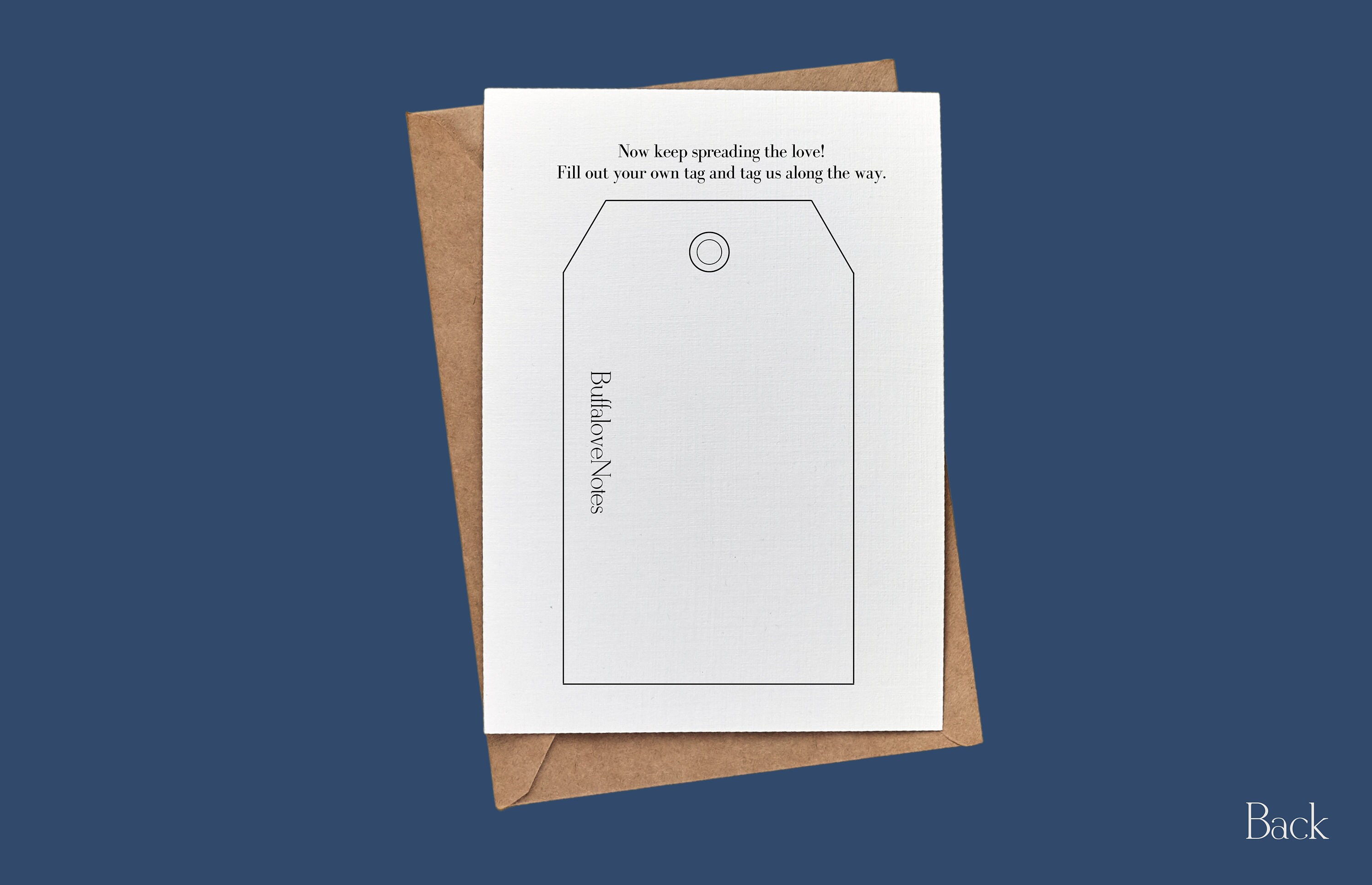 Shout Song QR Code Card // Buffalovenotes Blank Notecard // Buffalo ...