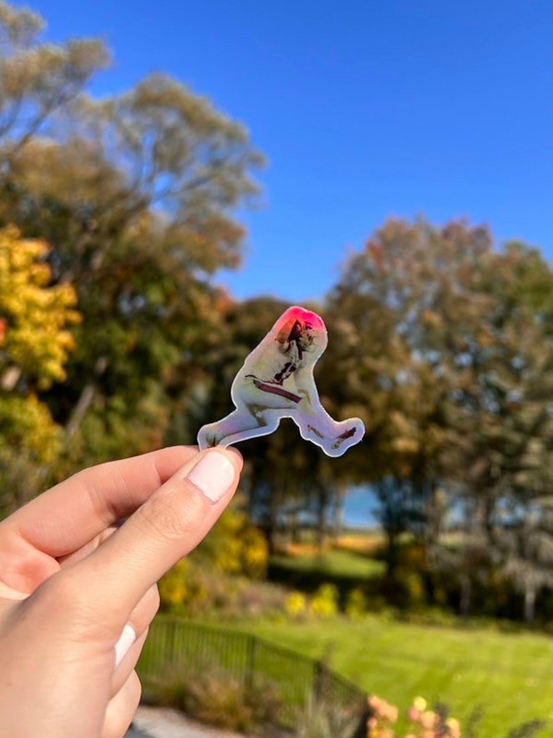 Leaping MVP - Buffalo Bills Josh Allen Sticker - Holographic - Etsy