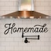 Homemade Metal Sign - Retro Homemade Sign - Metal Wall Art - Homemade ...