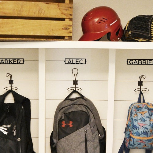 Small Locker Metal Names Entry Decor Name Locker Name - Etsy
