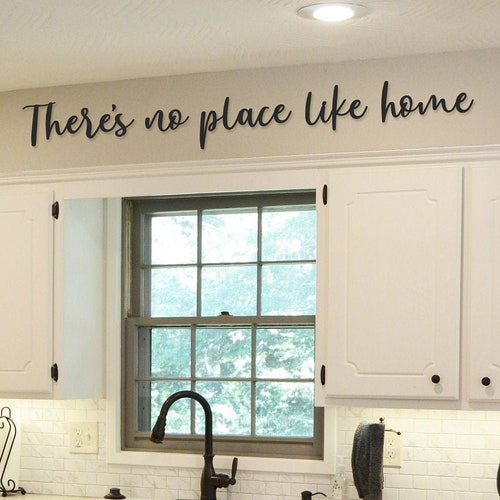 There's No Place Like Home Metal Wall Art No Place - Etsy