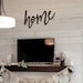 Home Metal Sign Metal Wall Art Home Sign Metal Words - Etsy