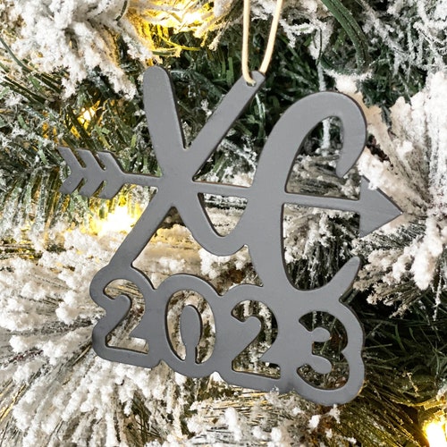 Cross Country Metal Ornament Christmas Tree Decor XC - Etsy
