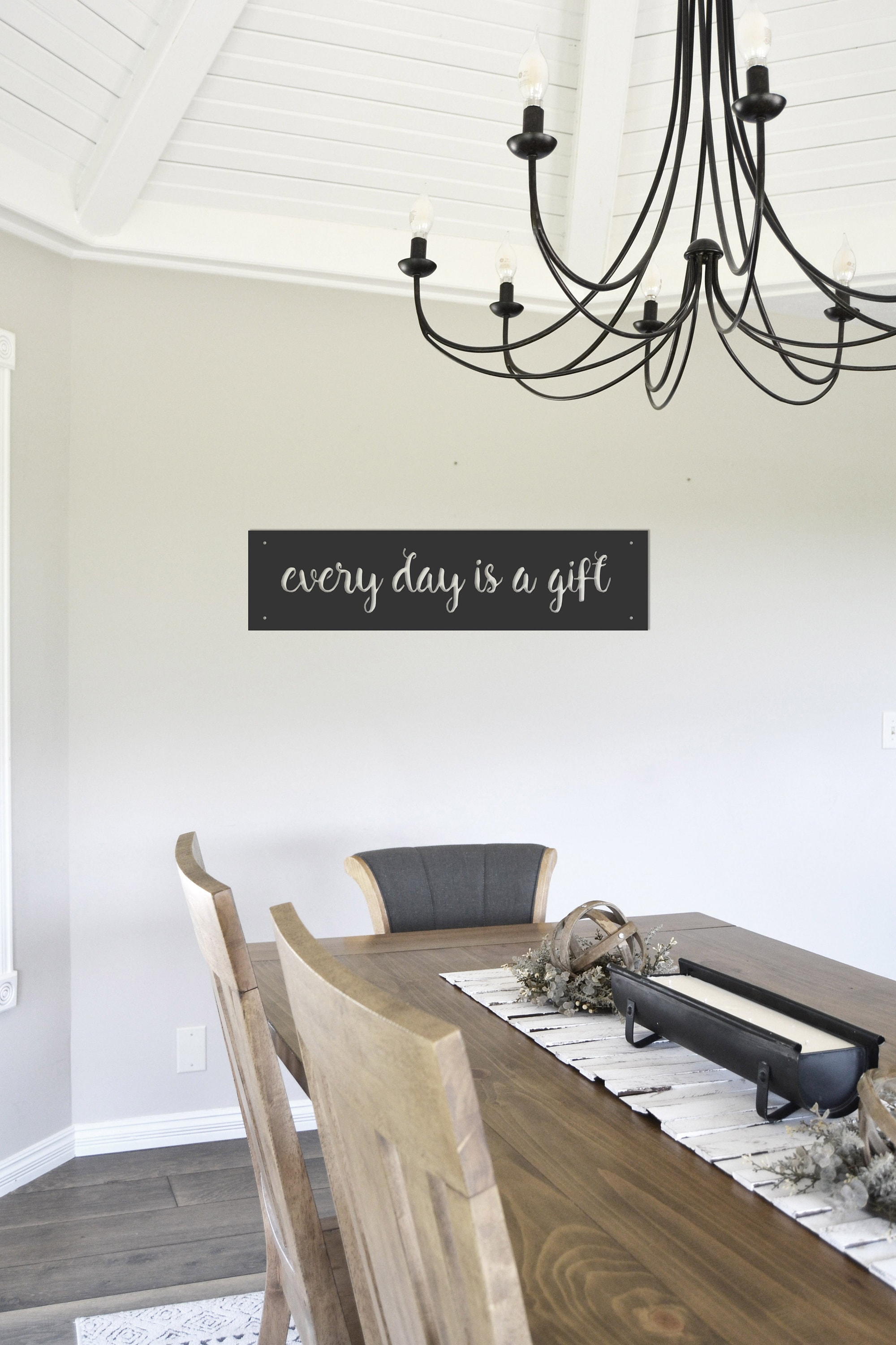 Every Day is a Gift Metal Sign Anniversary Gift Metal - Etsy
