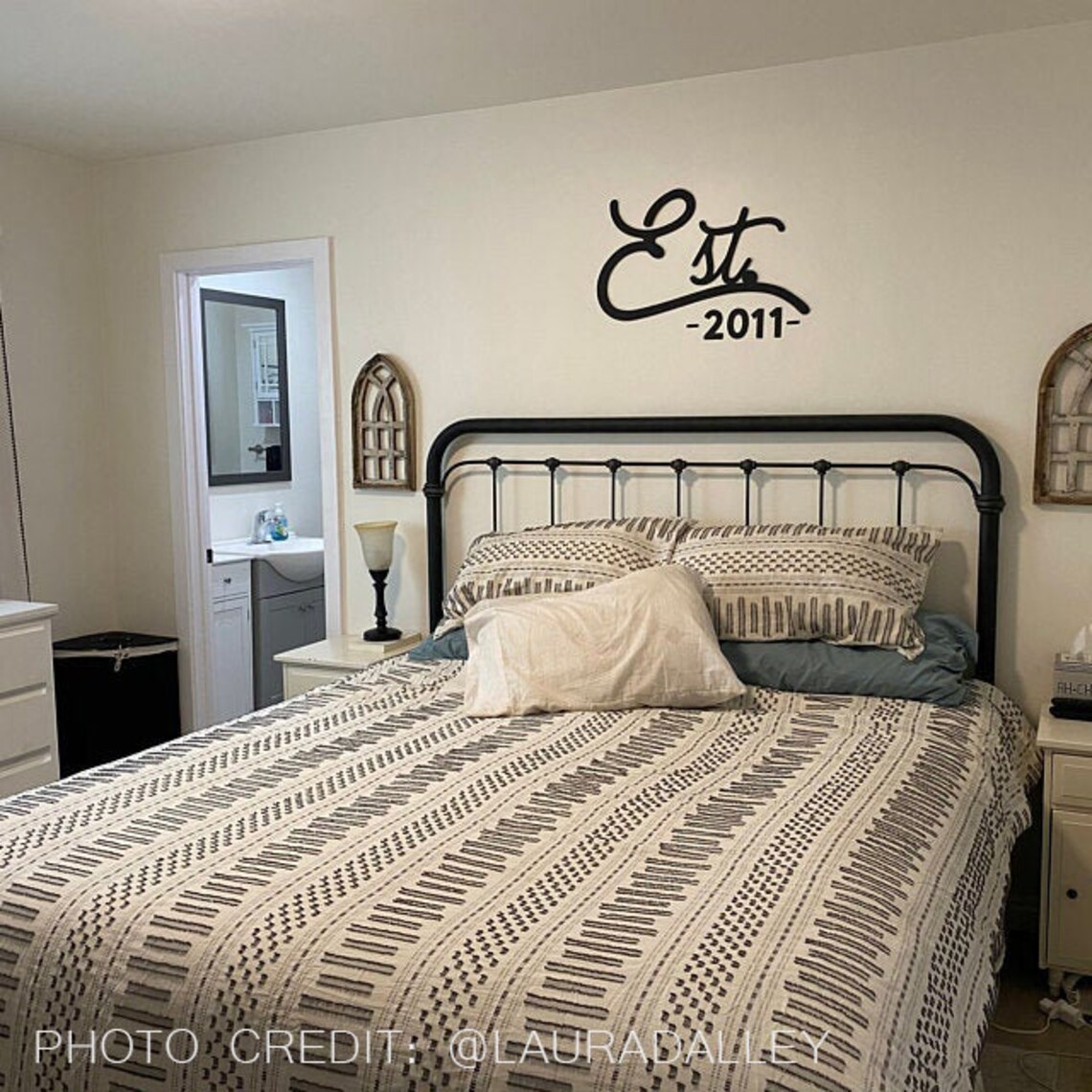 Established Sign Metal Established Sign Wedding Gift - Etsy