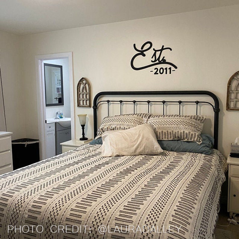 Established Sign Metal Established Sign Wedding Gift - Etsy