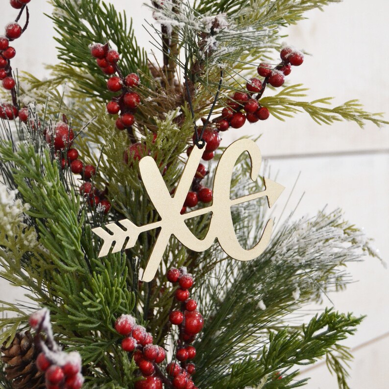 Cross Country Metal Ornament Christmas Tree Decor XC - Etsy